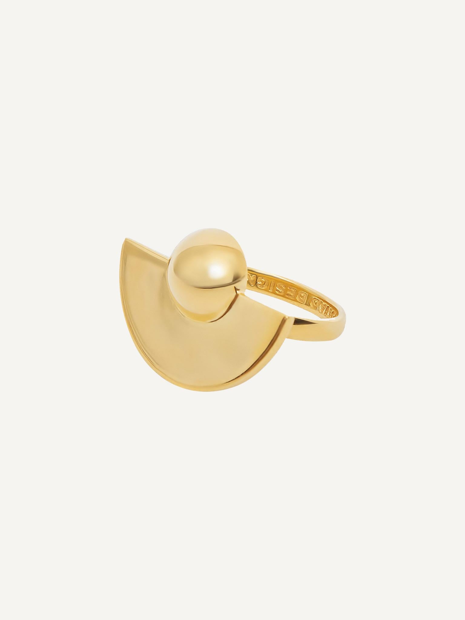JANE Gold Ring by Monad Design