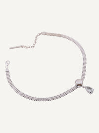 FIRENA Silver Necklace by Monad Design